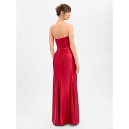 LUXUAR Fashion Abendkleid Damen Gr&ouml;&szlig;e 36 rot Winterkleid