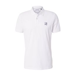 CAMP DAVID Poloshirt Herren Gr&ouml;&szlig;e L wei&szlig;