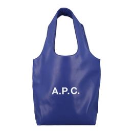 A.P.C. Shopper & Totes - Ninon Small Tote Bag - Gr. unisize - in Blau - f&uuml;r Damen