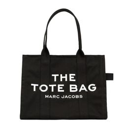 Marc Jacobs Shopper & Totes - The Large Tote Bag In Black Cotton - Gr. unisize - in Schwarz - f&uuml;r Damen