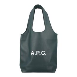 A.P.C. Shopper & Totes - Ninon Small Tote Bag - Gr. unisize - in Gr&uuml;n - f&uuml;r Damen