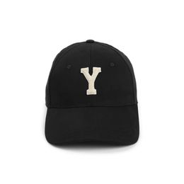 SAINT LAURENT Caps & M&uuml;tzen - Black Cotton Baseball Cap - Gr. 57 - in Schwarz - f&uuml;r Damen