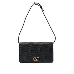 Valentino Garavani Hobo Bags - "Quiltie 67" Shoulder Bag - Gr. unisize - in Schwarz - f&uuml;r Damen
