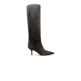 Lella Baldi Stiefel - Le2619 Black Leather Boots - Gr. 41 (EU) - in Schwarz - f&uuml;r Damen