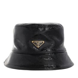 Prada Caps & M&uuml;tzen - Naplak Bucket Hat - Gr. M - in Schwarz - f&uuml;r Damen