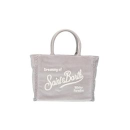 Mc2 Saint Barth Shopper & Totes - Pearl Grey Velvet Colette Bag - Gr. unisize - in Wei&szlig; - f&uuml;r Damen