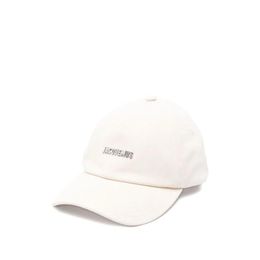 Jacquemus Caps & M&uuml;tzen - Beige Cap With Curved Peak - Gr. 58 - in Beige - f&uuml;r Damen
