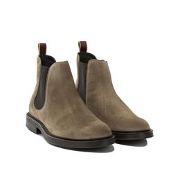 Sturlini Stiefel - Suede Ankle Boots With Elastic Side Panels - Gr. 43 (EU) - in Grau - f&uuml;r Damen
