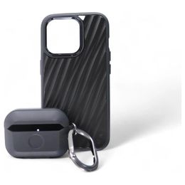 Tumi Portemonnaie - Tumi H&Atilde;&oelig;LLE SET F&Atilde;&oelig;R IPHONE PRO 15 + AIRPODS PRO L - Gr. unisize - in Schwarz - f&uuml;r Damen