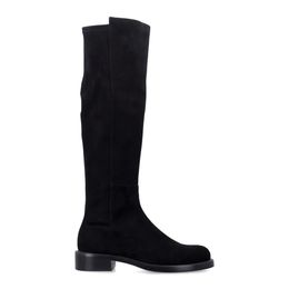 Stuart Weitzman Stiefel - 5050 Gisele Knee-High Leather Boots - Gr. 40 (EU) - in Schwarz - f&uuml;r Damen