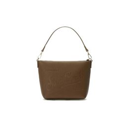 Mc2 Saint Barth Crossbody Bags - Compact Rectangular Aline Bag With Pebbled Texture - Gr. unisize - in Braun - f&uuml;r Damen