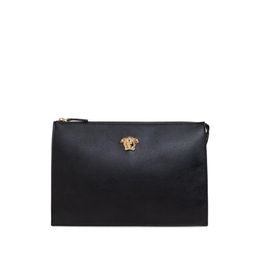 Versace Crossbody Bags - Rectangular Black Clutch Bag - Gr. unisize - in Schwarz - f&uuml;r Damen