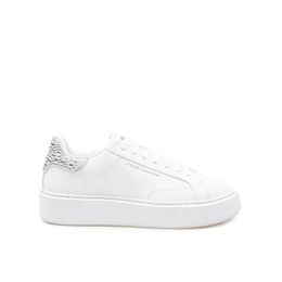 Crime London Low-Top Sneaker - Crime Sneakers - Gr. 40 (EU) - in Wei&szlig; - f&uuml;r Damen