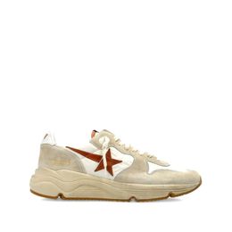 Golden Goose Deluxe Brand Golden Goose Low-Top Sneaker - Sneakers With Brown Star Accent - Gr. 45 (EU) - in Beige - f&uuml;r Damen