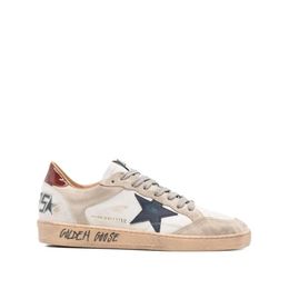 Golden Goose Deluxe Brand Golden Goose Low-Top Sneaker - Low-Top Sneakers With Suede Overlays - Gr. 40 (EU) - in Beige - f&uuml;r Damen