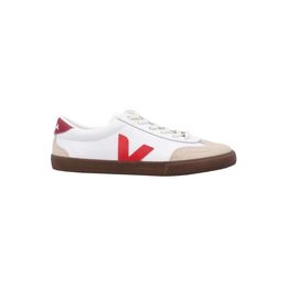 Veja Low-Top Sneaker - Volley White Pekin Bark Sneakers - Gr. 41 (EU) - in Wei&szlig; - f&uuml;r Damen