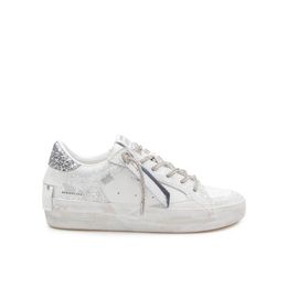 Crime London Low-Top Sneaker - Crime Deluxe Heel Sneakers In Leather - Gr. 36 (EU) - in Wei&szlig; - f&uuml;r Damen