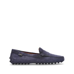 Tod's Tod's Low-Top Sneaker - Loafer-Style Flat Shoes - Gr. 37,5 (EU) - in Grau - f&uuml;r Damen