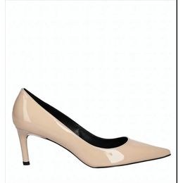 BOSS Hohe Schuhe - Blush Patent Leather Pumps With Tapered Toe - Gr. 36 (EU) - in Wei&szlig; - f&uuml;r Damen