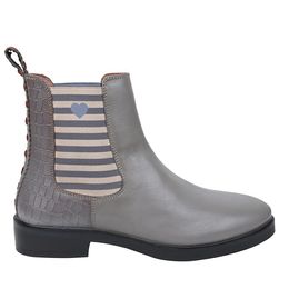 CRICK IT Crickit Stiefeletten - Chelsea Boot ALEXIA - Gr. 39 (EU) - in Taupe - f&uuml;r Damen