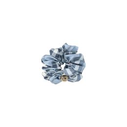 Burberry Haarschmuck - "Check" Scrunchie &ndash; Blue - f&uuml;r Damen