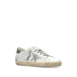 Golden Goose Deluxe Brand Golden Goose Low-Top Sneaker - Low-Top Sneakers With Vintage Beige Sole - Gr. 36 (EU) - in Wei&szlig; - f&uuml;r Damen