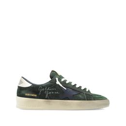 Golden Goose Deluxe Brand Golden Goose Low-Top Sneaker - Low-Top Sneakers With Navy Star Detail - Gr. 40 (EU) - in Gr&uuml;n - f&uuml;r Damen
