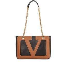 Valentino Garavani Hobo Bags - Viva Superstar Leather Shoulder Bag - Gr. unisize - in Braun - f&uuml;r Damen