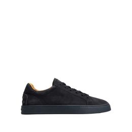 Tod's Tod's Low-Top Sneaker - Refined Navy Blue Goat Leather Sneakers - Gr. 6_5 - in Schwarz - f&uuml;r Damen