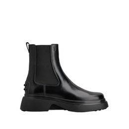 Tod's Tod's Stiefel - Modern Ankle Boots With Elastic Panels - Gr. 38 (EU) - in Schwarz - f&uuml;r Damen