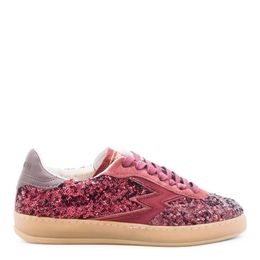 Moaconcept Low-Top Sneaker - Bordeaux Sneakers From Moaconcept Featuring Round - Gr. 36 (EU) - in Rosa - f&uuml;r Damen