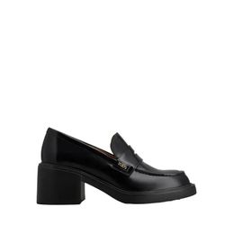 Tod's Tod's Hohe Schuhe - Refined Black Calfskin Loafers With Timeless Desig - Gr. 36 (EU) - in Schwarz - f&uuml;r Damen