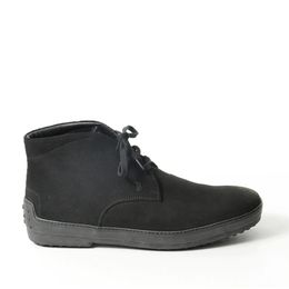 Tod's Tod's Stiefel - Black Gommino Suede Winter Ankle Boot - Gr. 5_5 - in Schwarz - f&uuml;r Damen