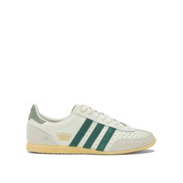 adidas originals Low-Top Sneaker - Low-Profile White Leather Sneakers - Gr. 7 - in Grau - f&uuml;r Damen