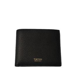 Tom Ford Portemonnaies - Textured Pebbled Leather Wallet - Gr. unisize - in Schwarz - f&uuml;r Damen