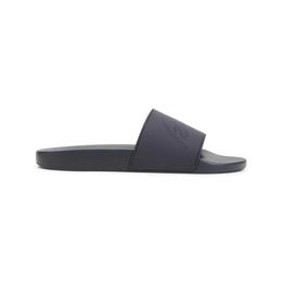 Brioni Loafer - Pool Navy Blue Elastodiene Sandals - Gr. 7 - in Blau - f&uuml;r Damen