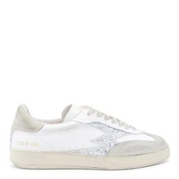 Moaconcept Low-Top Sneaker - Silver And White Leather Sneakers From Moaconcept - Gr. 39 (EU) - in Wei&szlig; - f&uuml;r Damen