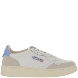 Autry Low-Top Sneaker - Low Medalist Leather Sneakers - Gr. 47 - in Beige - f&uuml;r Damen
