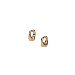 Panconesi Ohrringe - "P Helix" Earrings In Gold-Plated Silver, Sculptur - Gr. unisize - in Mehrfarbig - f&uuml;r Damen