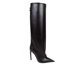 Dolce & Gabbana Dolce&Gabbana Stiefel - Black Devotion Leather Boot - Gr. 36 (EU) - in Schwarz - f&uuml;r Damen