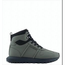Emporio Armani Low-Top Sneaker - Mid-Top Sneakers With Rubber And Mesh Details - Gr. 43 (EU) - in Wei&szlig; - f&uuml;r Damen