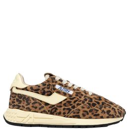 Autry Low-Top Sneaker - Reelwind Low Leather Sneakers - Gr. 37 (EU) - in Braun - f&uuml;r Damen
