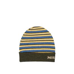 Missoni Caps & M&uuml;tzen - Horizontal Striped Wool Hat With Ribbed Trim - Gr. ONE SIZE - in Braun - f&uuml;r Damen