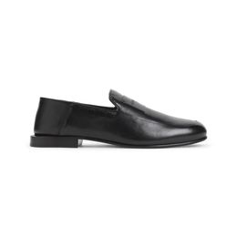 Givenchy Loafer - Lamb Leather Loafers With Embossed Logo - Gr. 44,5 (EU) - in Schwarz - f&uuml;r Damen
