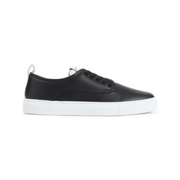 Givenchy Low-Top Sneaker - New City Black Calf Leather Sneakers - Gr. 42,5 (EU) - in Schwarz - f&uuml;r Damen