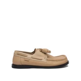 Loewe Loafer - "Campo" Laced Loafers - Gr. 43 (EU) - in Braun - f&uuml;r Damen