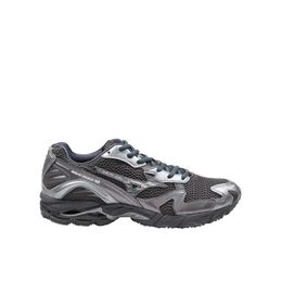 Mizuno Low-Top Sneaker - Wave Rider 10 Mesh - Gr. 6_5 - in Grau - f&uuml;r Damen