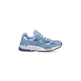 New Balance Low-Top Sneaker - Suede Sneakers With Rounded Toe - Gr. 4 - in Blau - f&uuml;r Damen