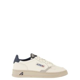 Autry Low-Top Sneaker - Medalist Low - Leather Trainers - Gr. 45 (EU) - in Beige - f&uuml;r Damen