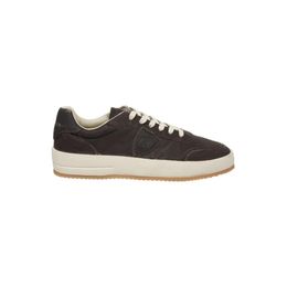 Philippe Model Low-Top Sneaker - Suede Lace-Up Sneakers With Textured Sole - Gr. 45 (EU) - in Schwarz - f&uuml;r Damen